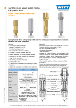 Safety Relief Valve SV 805 / SV 805A
